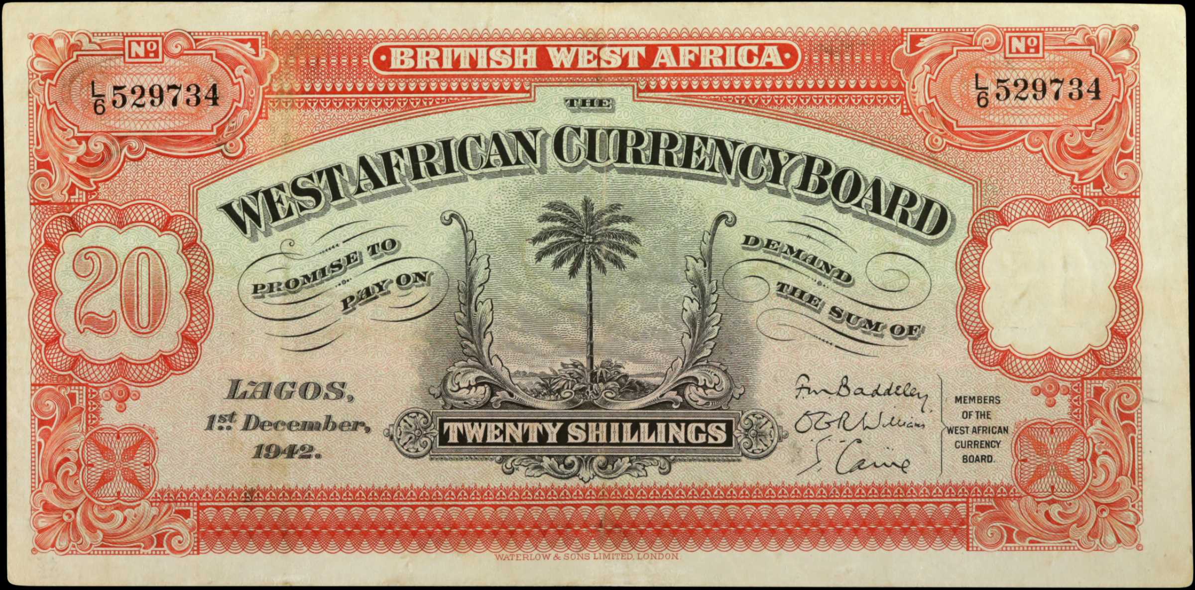West African Cfa Franc Banknotes