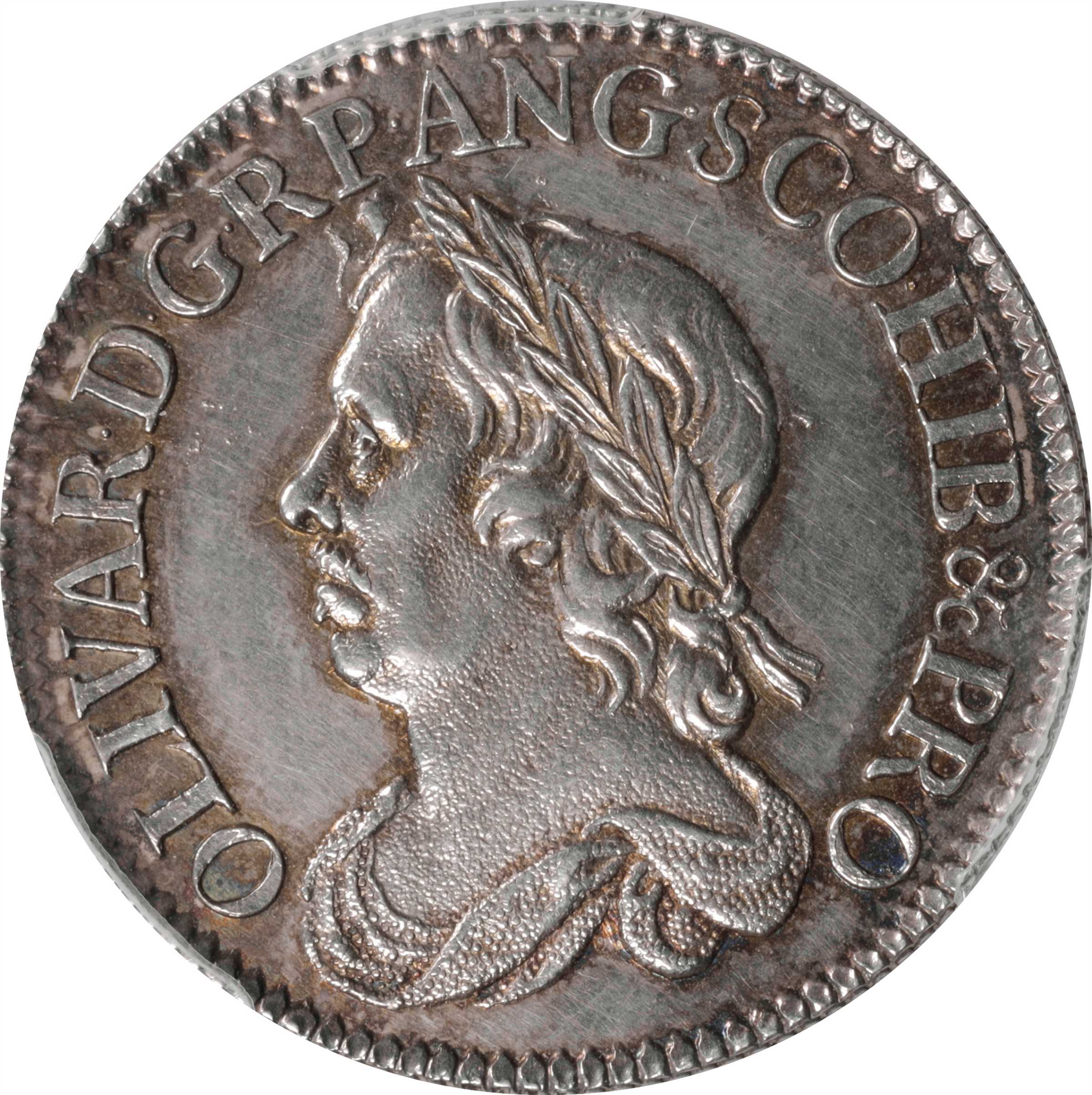GREAT BRITAIN. Commonwealth. Shilling, 1658. London Mint. Oliver ...