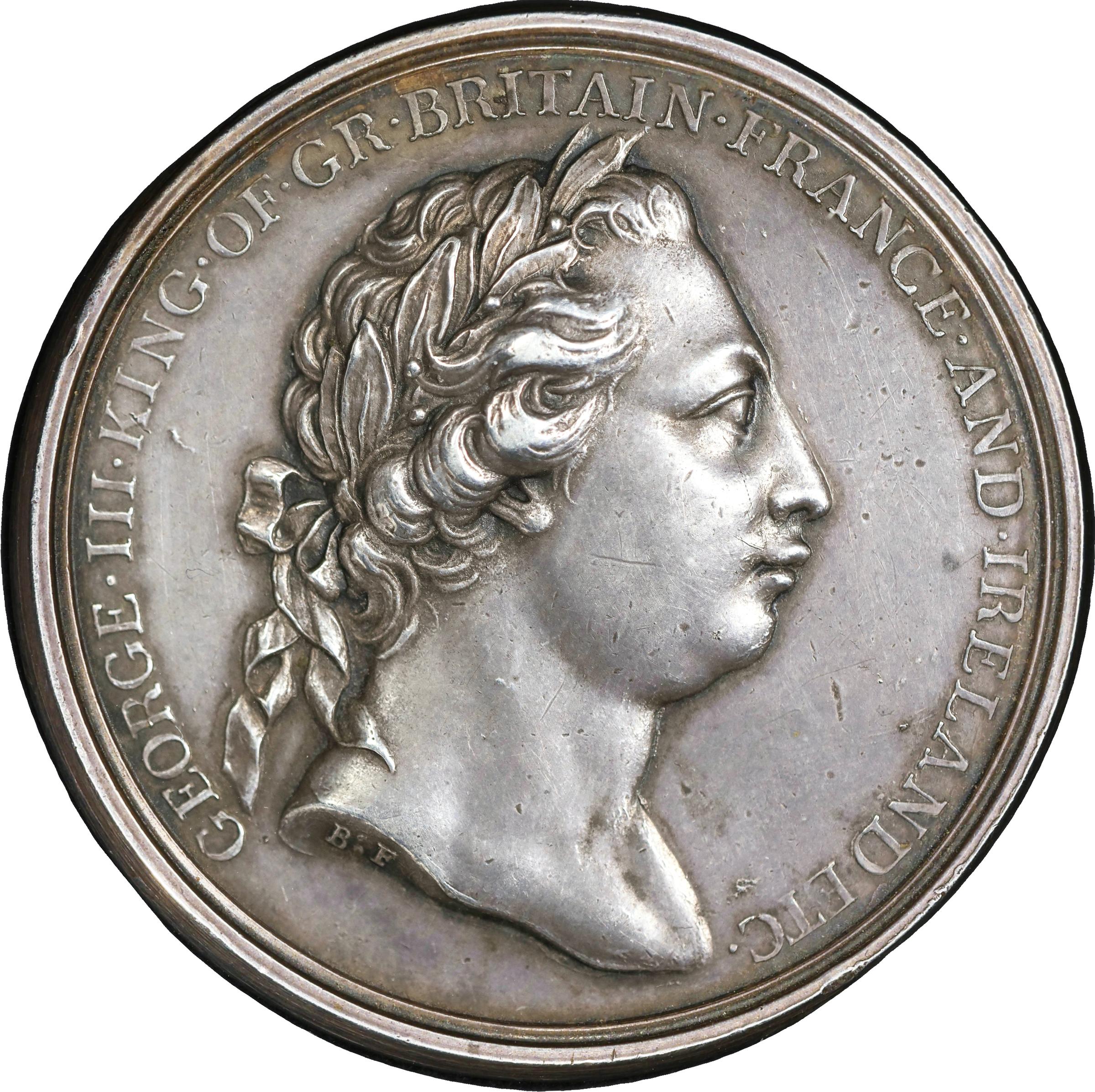 1772 Captain Cook / Resolution and Adventure Medal. Second Reverse ...