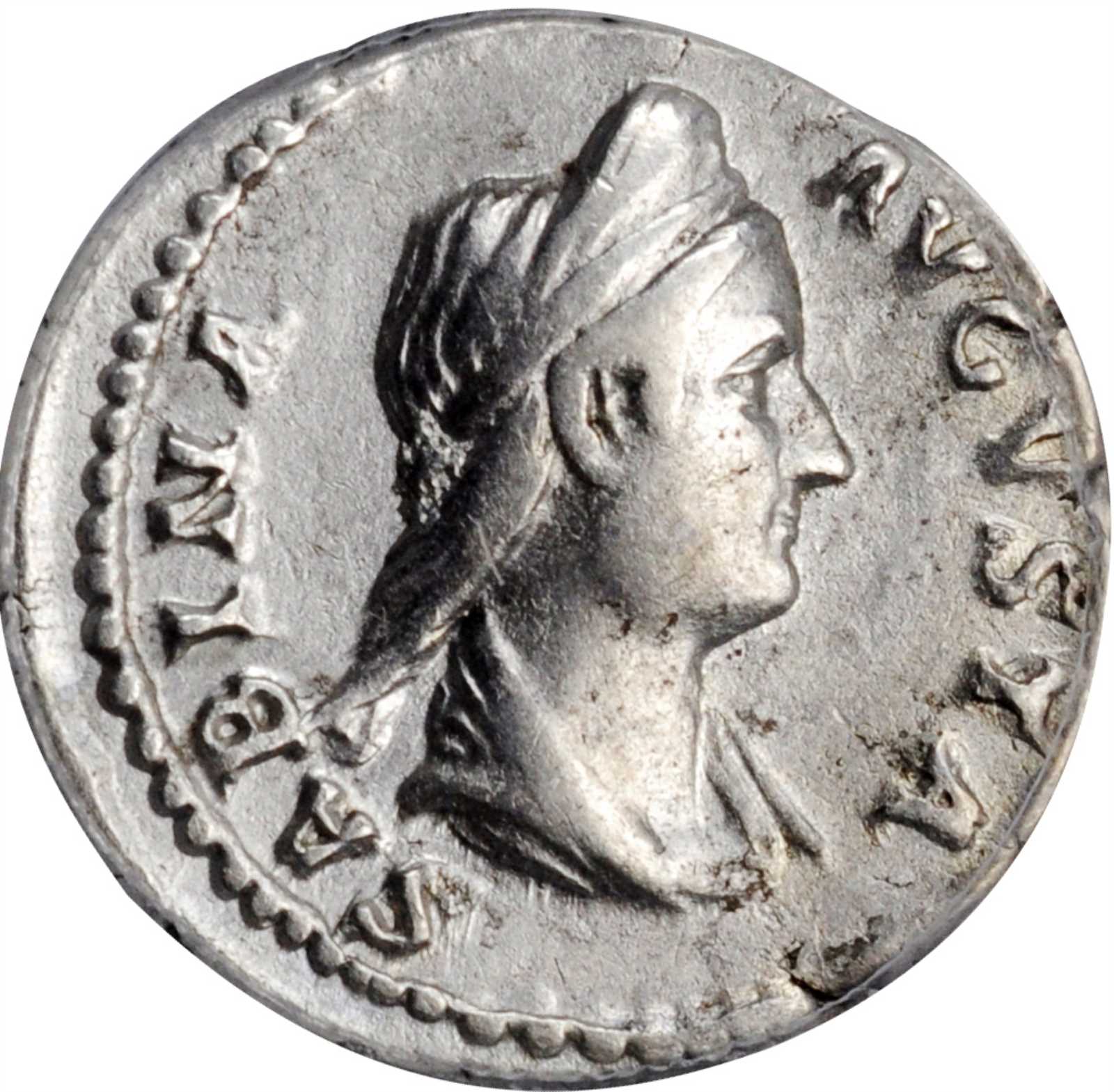 SABINA (WIFE OF HADRIAN). AR Denarius, Rome Mint, struck under Hadrian ...