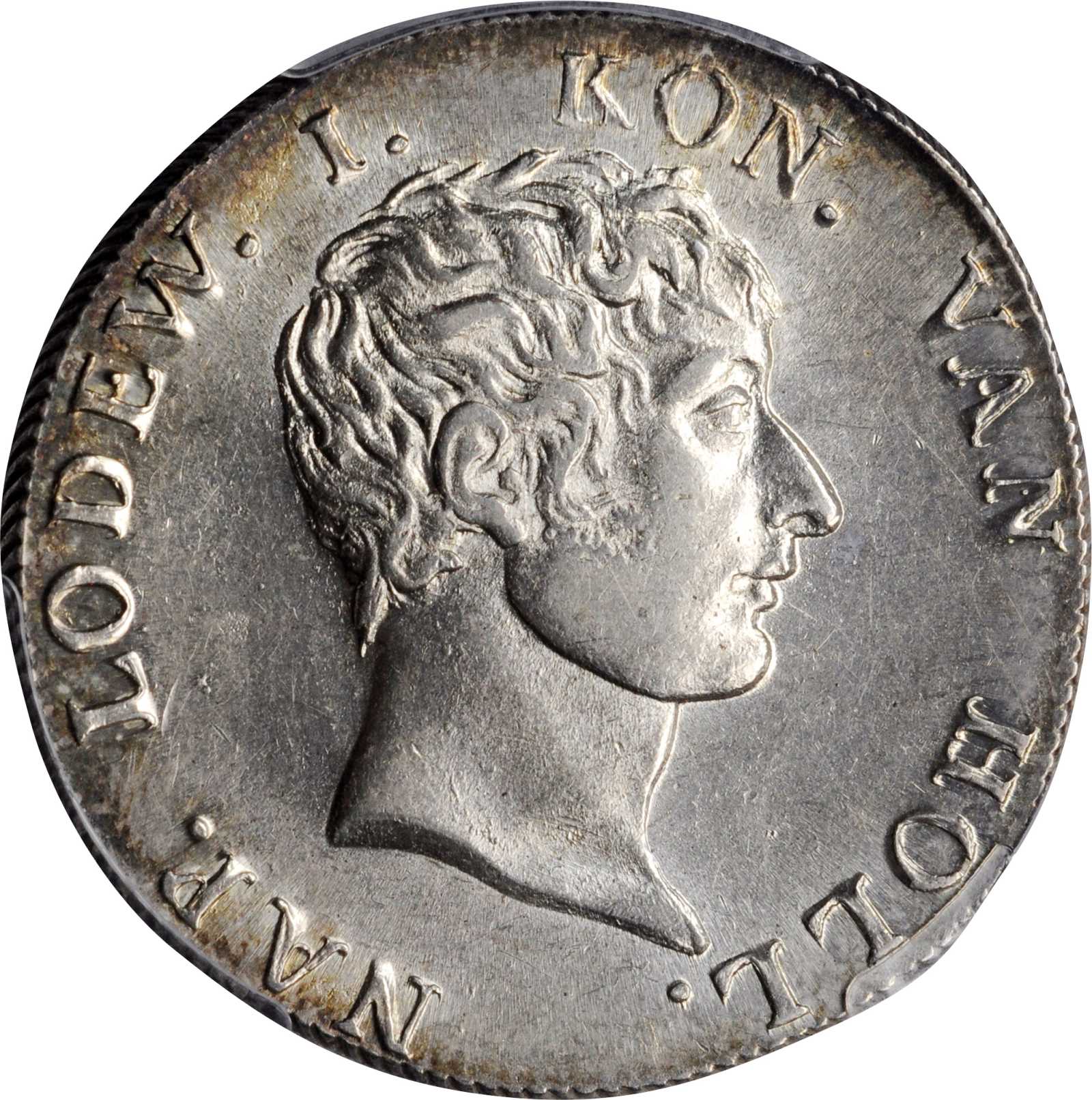 NETHERLANDS. Kingdom of Holland (Napoleonic). 50 Stuivers, 1808 ...