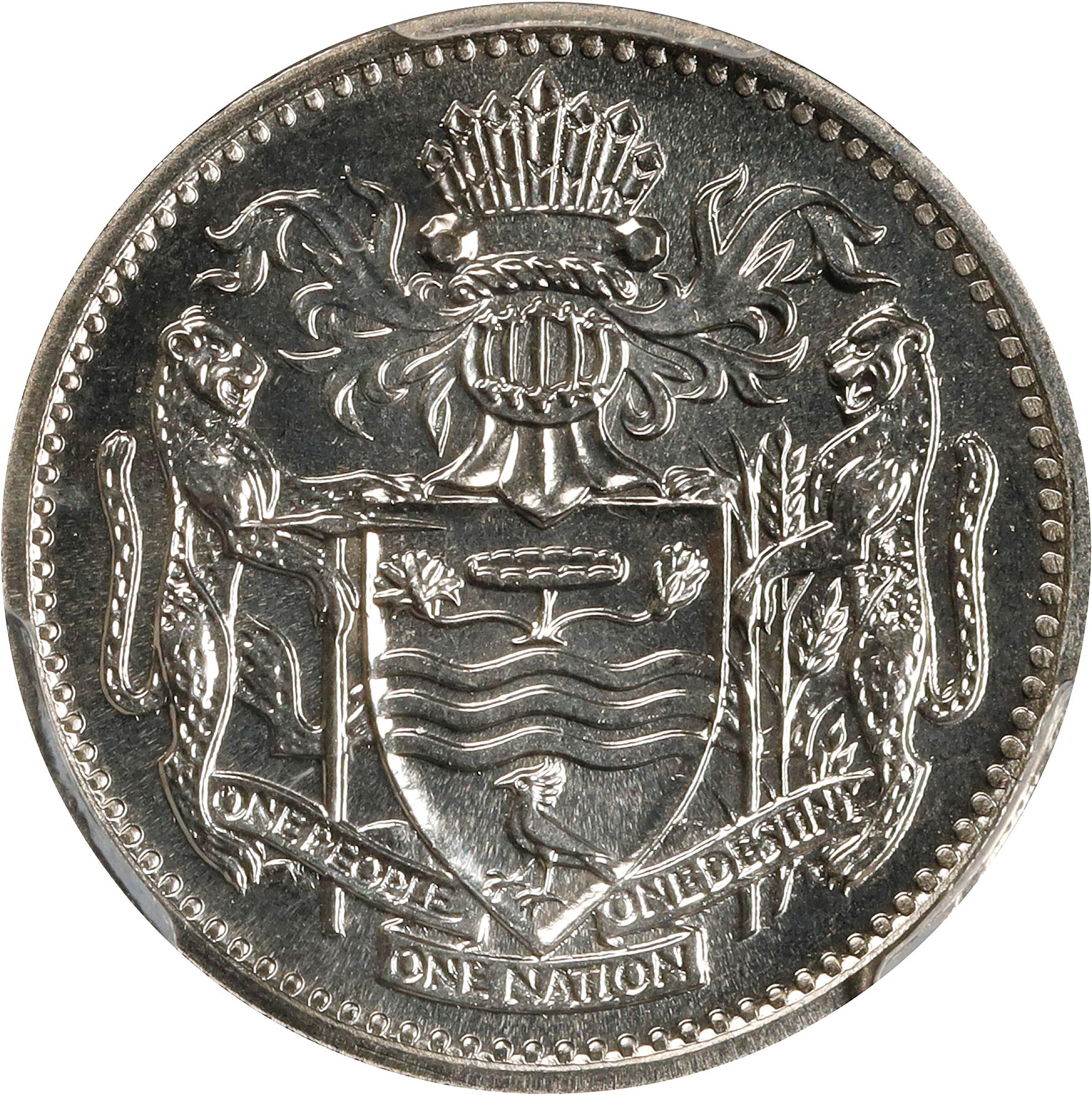 GUYANA. 10 Cents, 1991. Llantrisant Mint. PCGS SPECIMEN-69. | Stacks Bowers