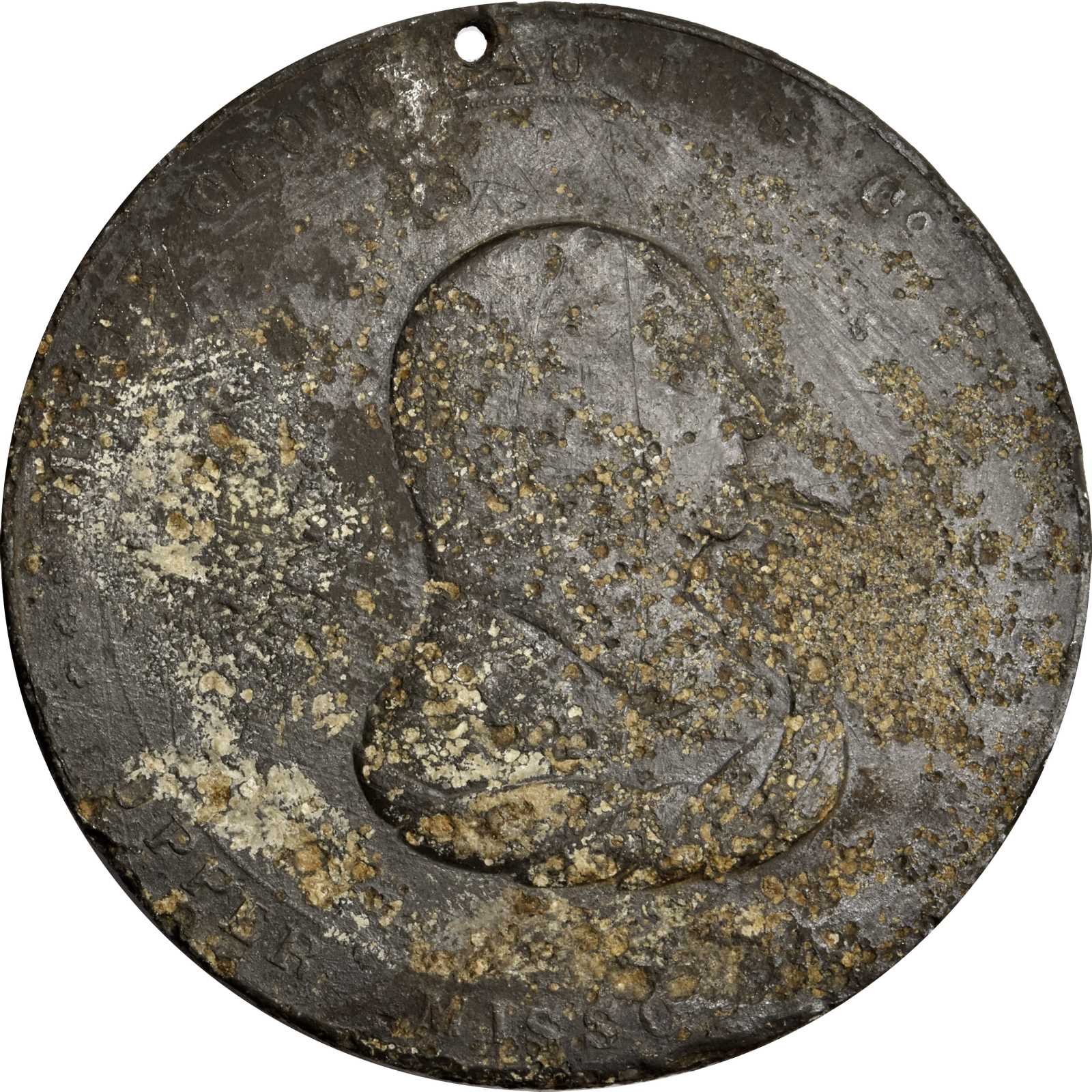 Circa 1843 Pierre Chouteau, Jr. & Co. Upper Missouri Outfit Fur Trade ...