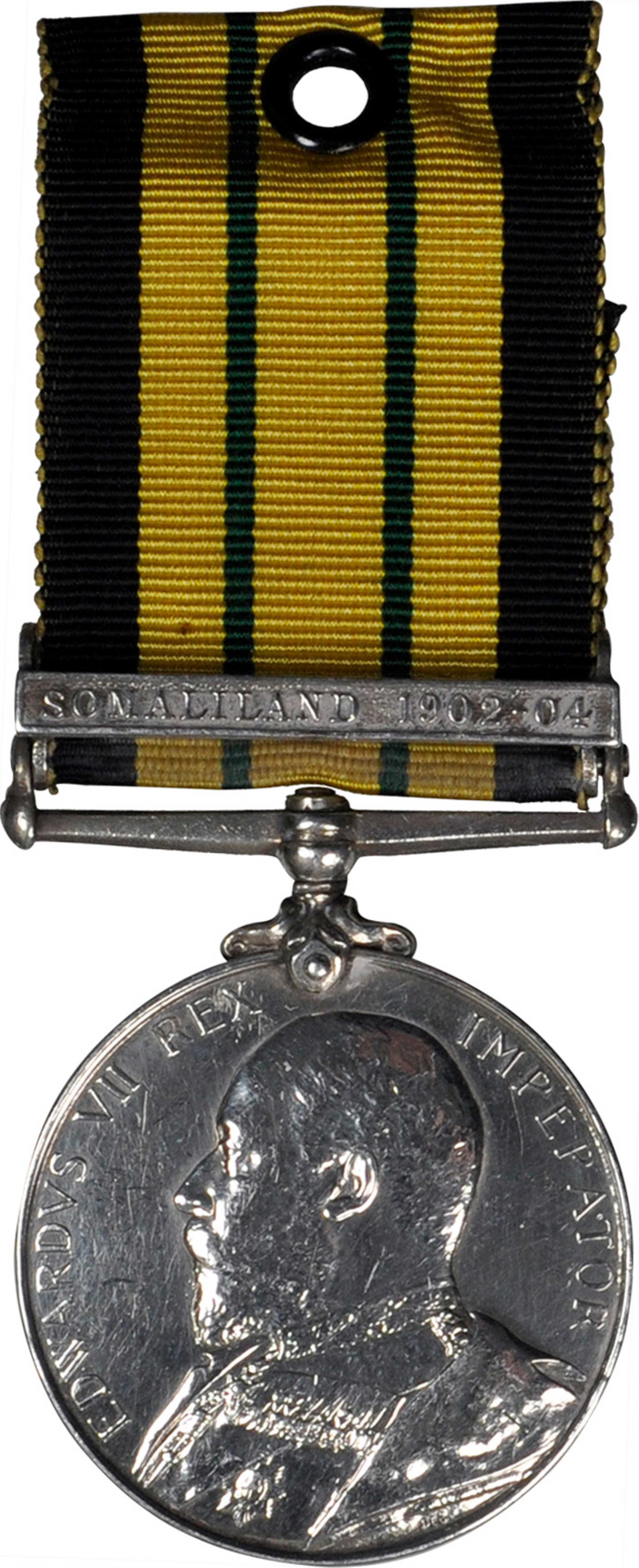 (1902) Africa General Service medal with one clasp: SOMALILAND 1902-04 ...